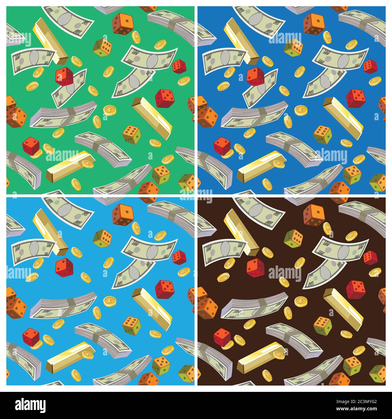 Money patterns Stock Vector Images - Alamy