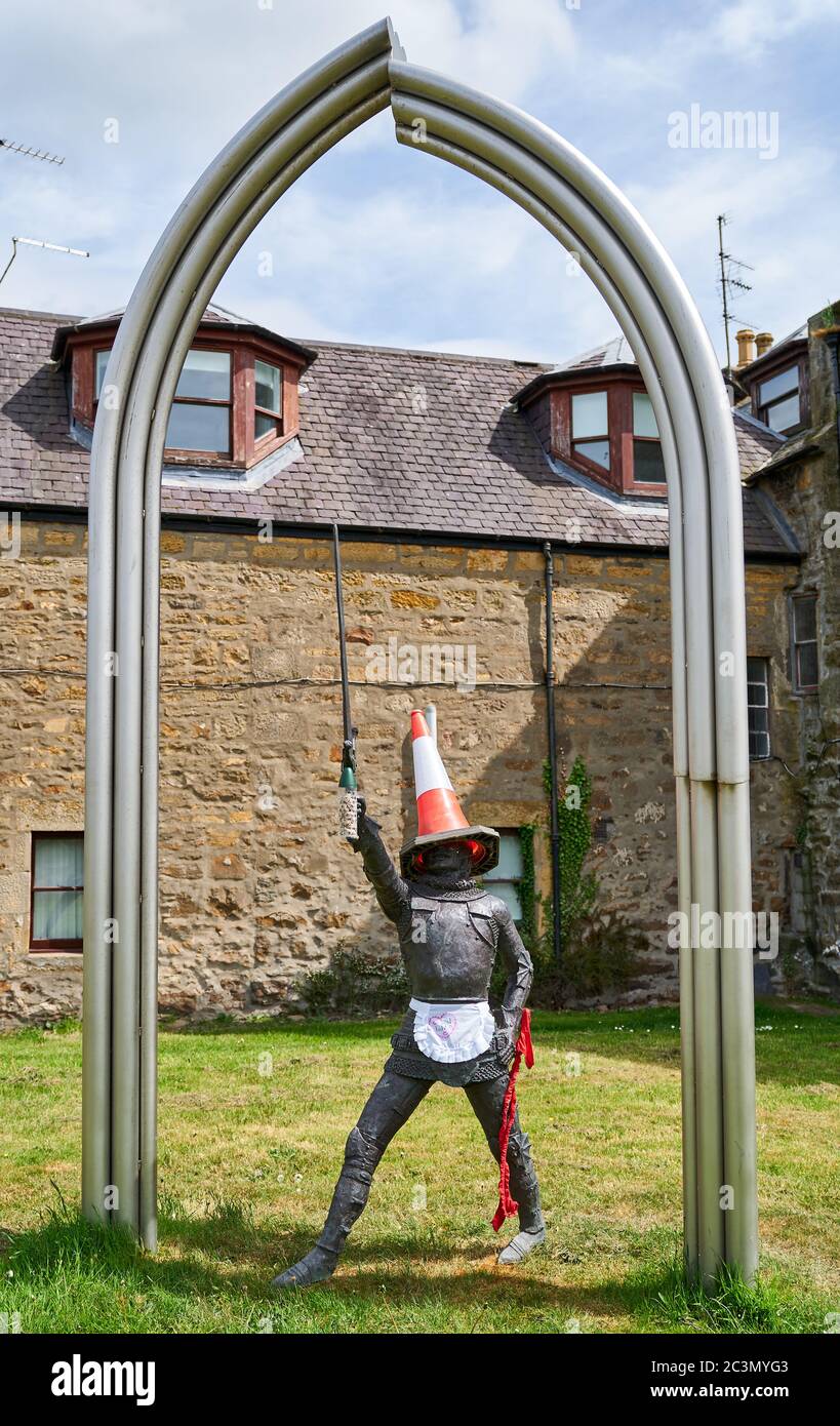 28 May 2020. Alexandra Road, Elgin, Moray, Scotland, UK. This is the ...