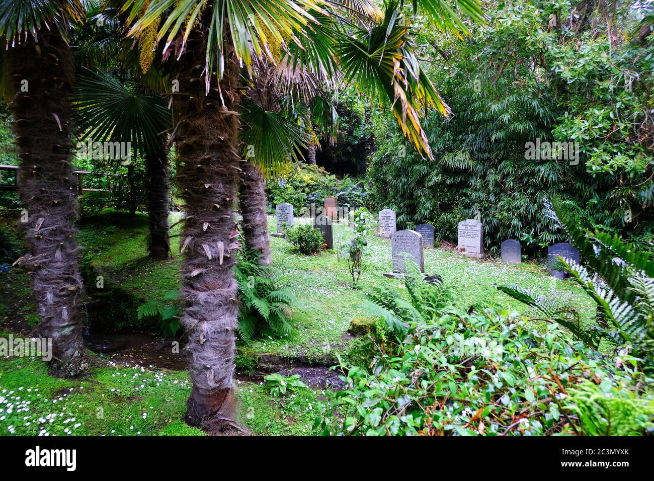 Graveyard churchyard graves hi-res stock photography and images - Alamy