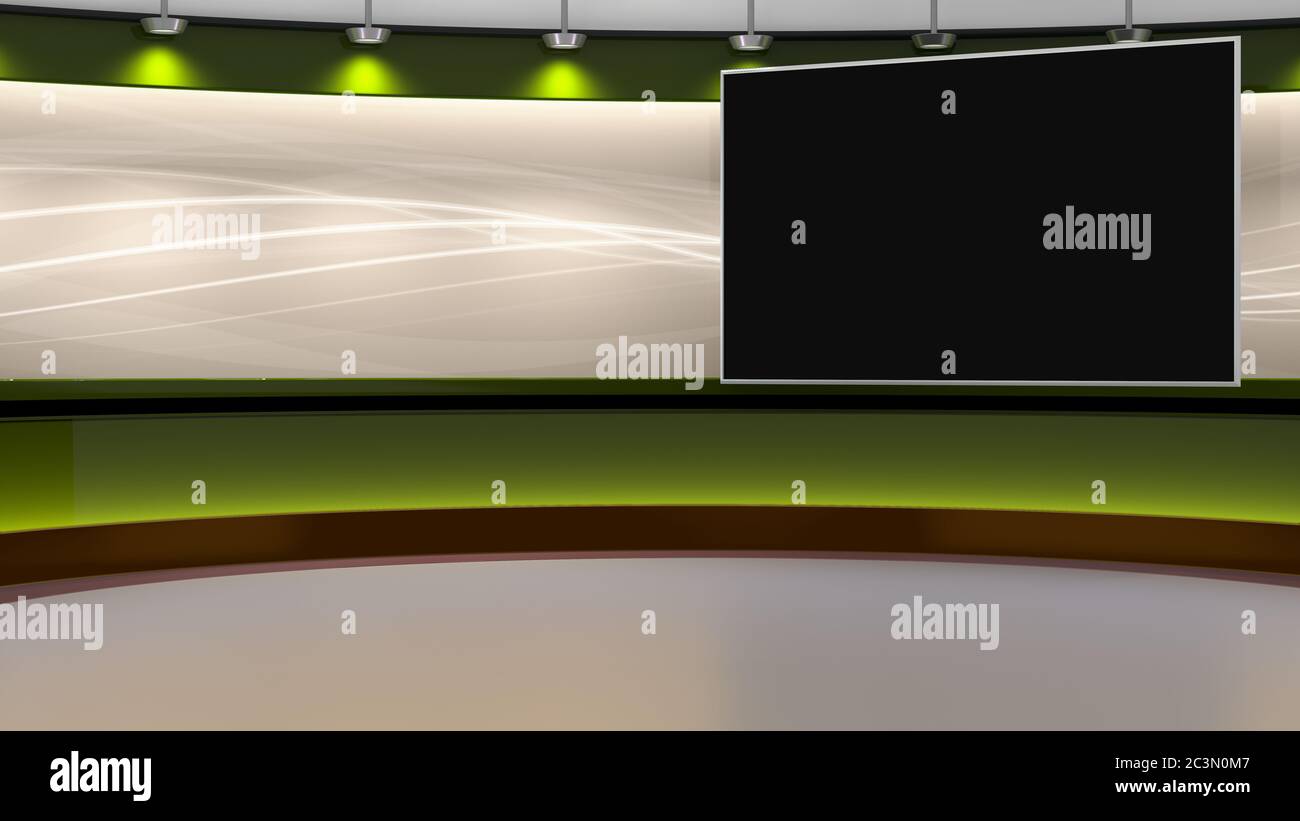 3d studio tv virtual set show hi-res stock photography and images - Alamy