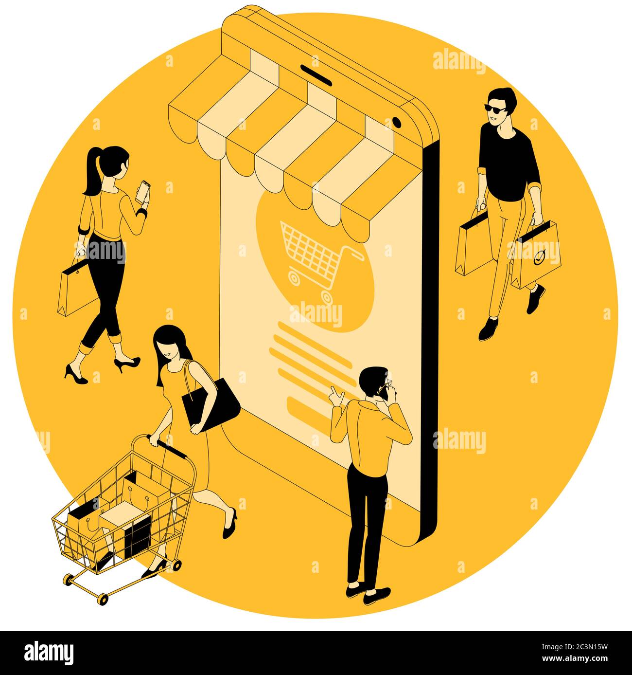 Black friday isometry sale Cut Out Stock Images & Pictures - Alamy