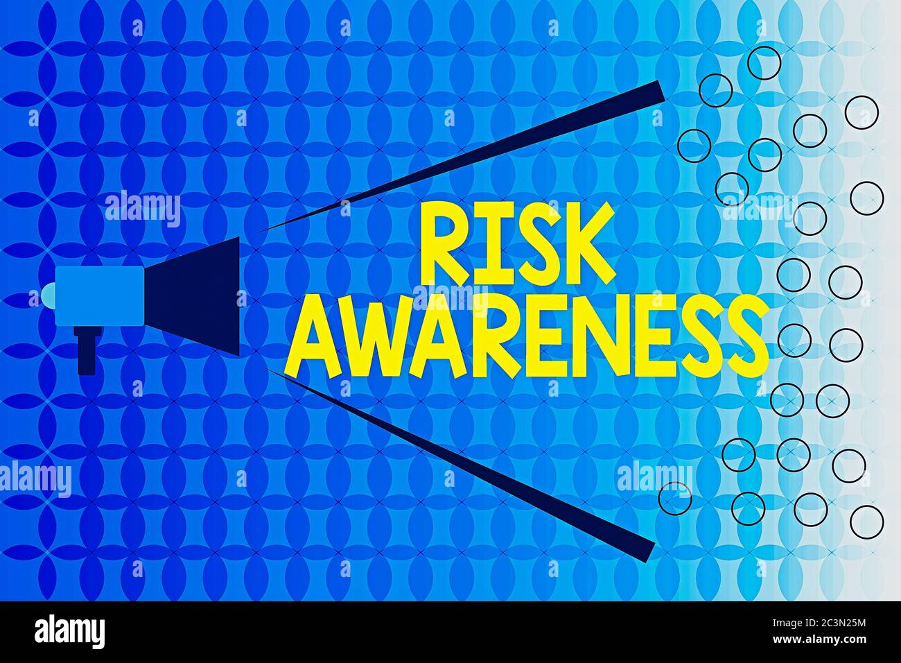 Word writing text Risk Awareness. Business photo showcasing recognizing ...