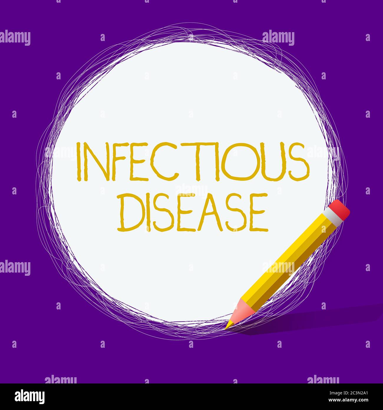 Word writing text Infectious Disease. Business photo showcasing caused ...