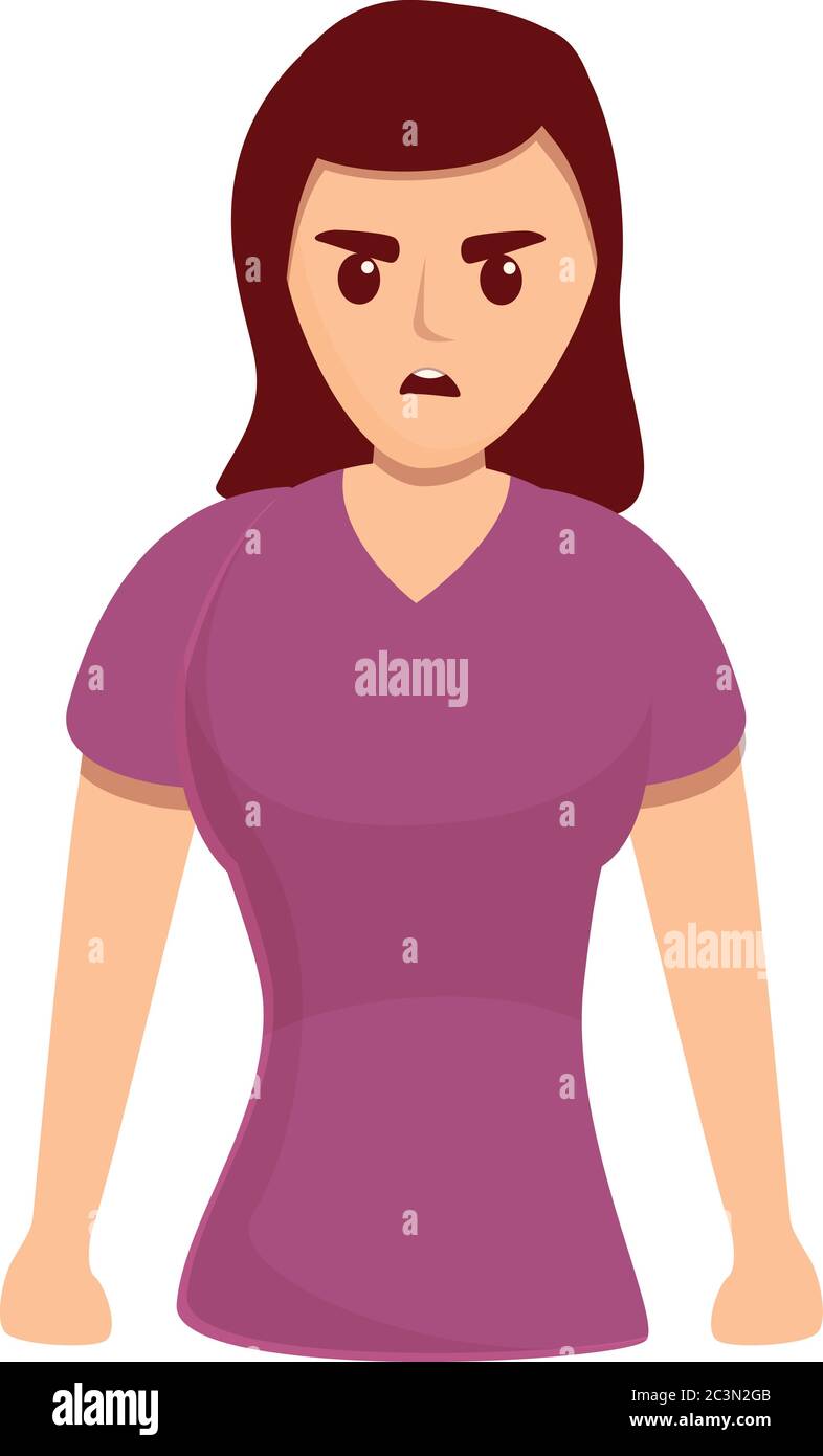 Rage teacher icon. Cartoon of rage teacher vector icon for web design ...