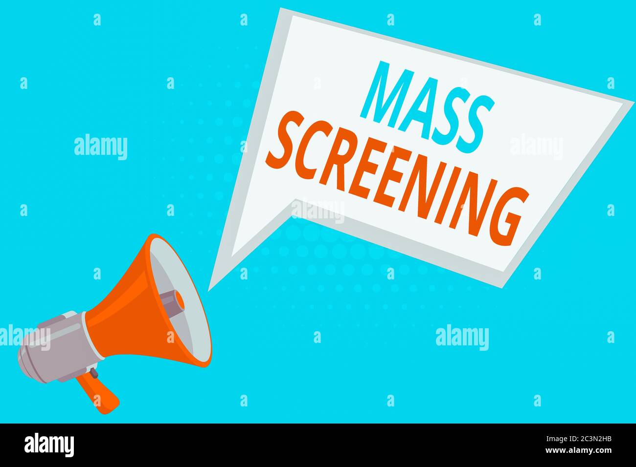 Handwriting text Mass Screening. Conceptual photo health evaluation ...