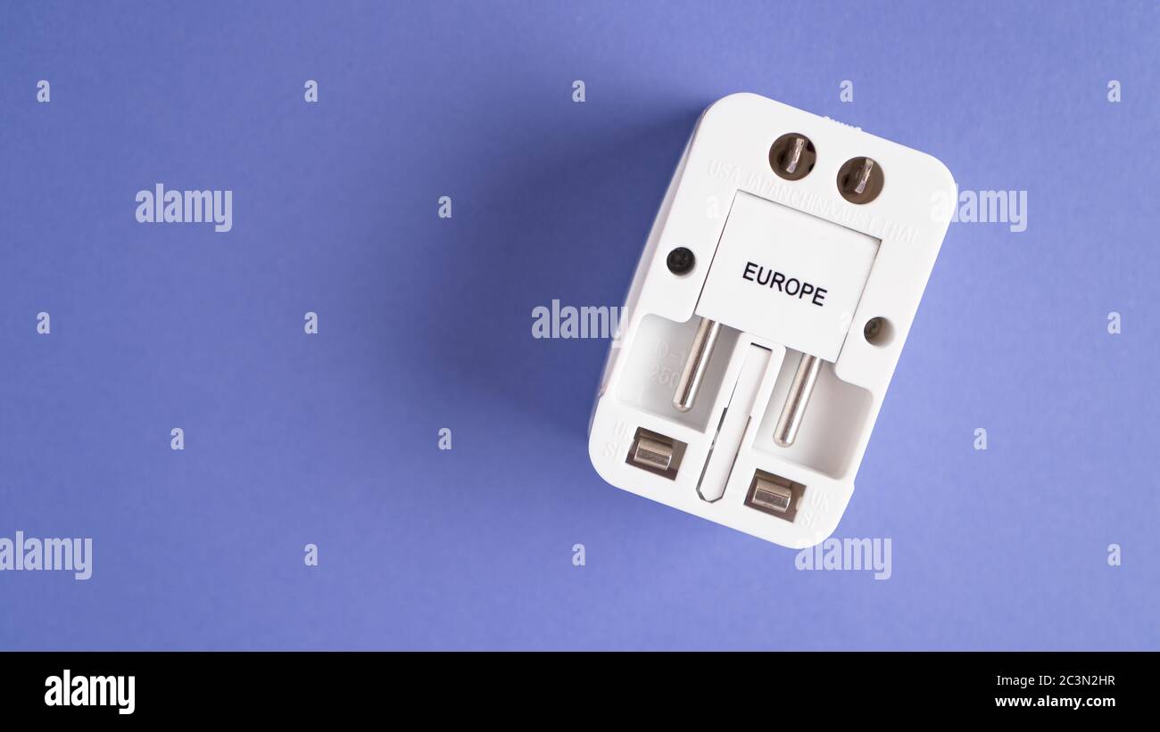 Universal international worldwide travel AC power plug adapter AU UK US ...