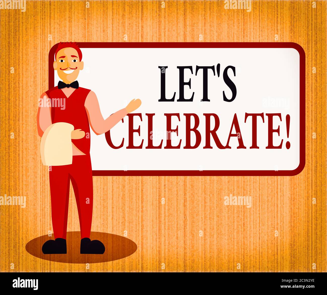 Word writing text Lets Celebrate. Business photo showcasing to mark a ...