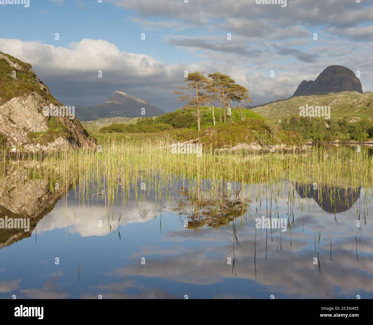 Loch Druim Suardalain Stock Photo - Alamy