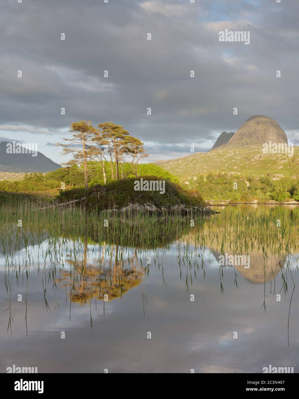 Loch druim suardalain sunset hi-res stock photography and images - Alamy
