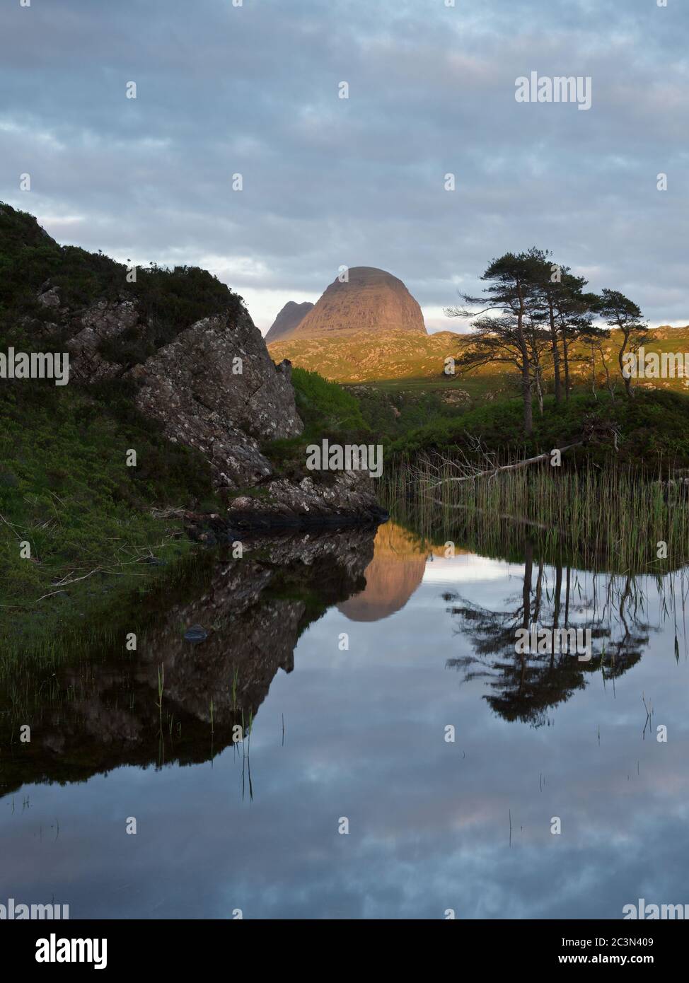 Loch Druim Suardalain Stock Photo - Alamy