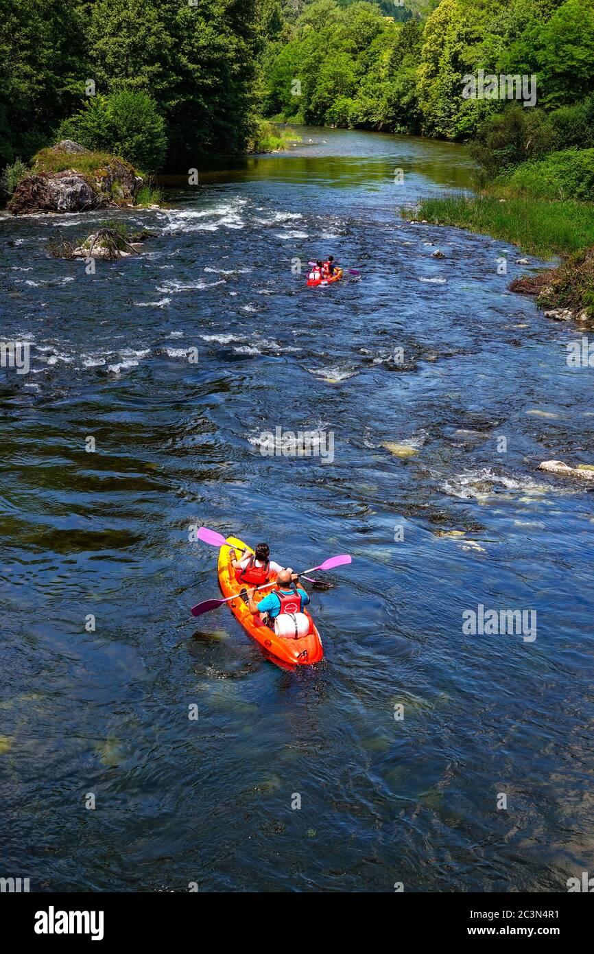 France kayak action hi-res stock photography and images - Alamy