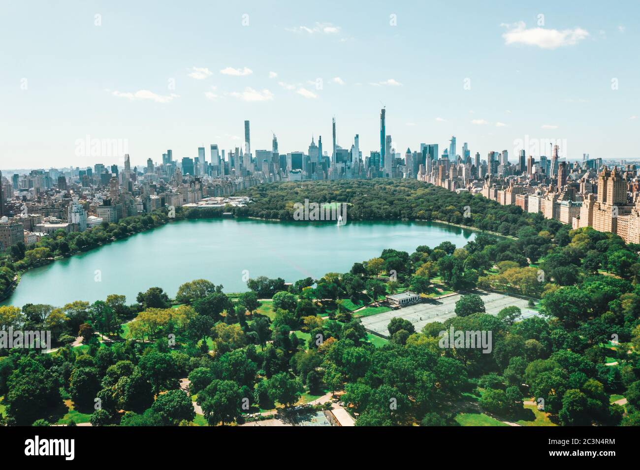 View over central park nyc hi-res stock photography and images - Alamy