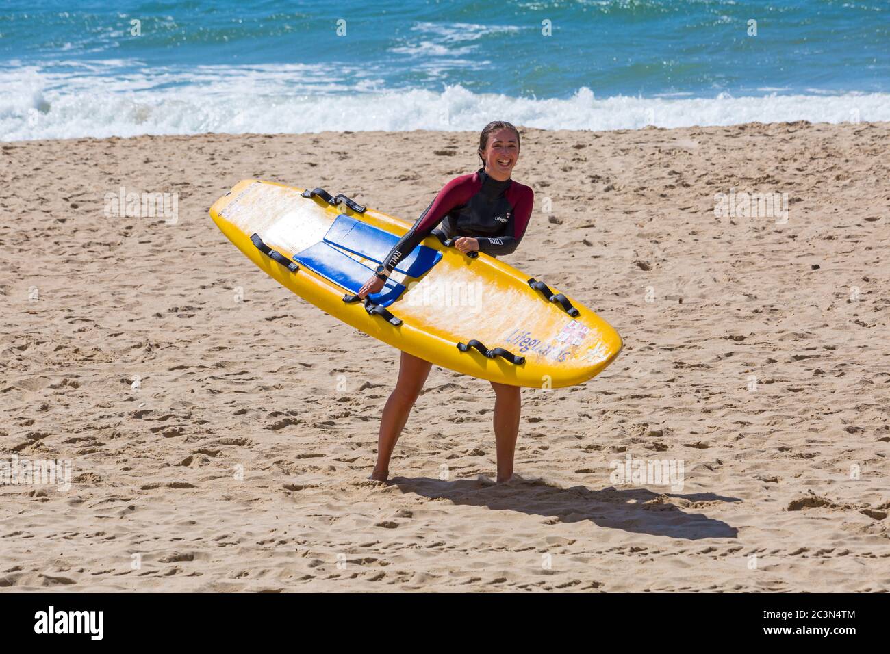 Smiling lifeguards hi-res stock photography and images - Alamy