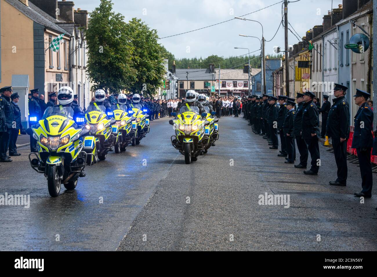 Garda funeral hi-res stock photography and images - Alamy