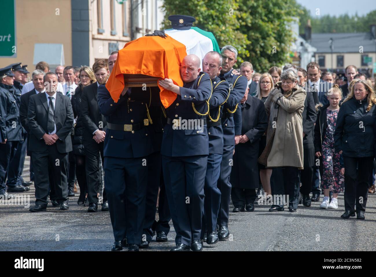 Garda funeral hi-res stock photography and images - Alamy