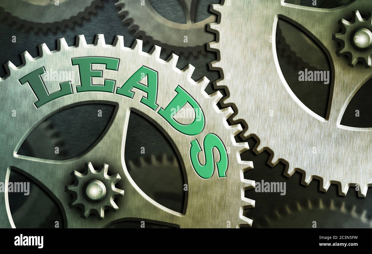 Word writing text Leads. Business photo showcasing demographic ...