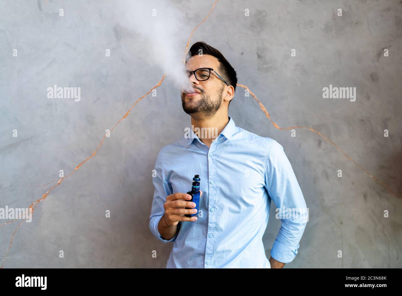 Smoking and vaping may be unhealthy and addictive and pose health risk ...