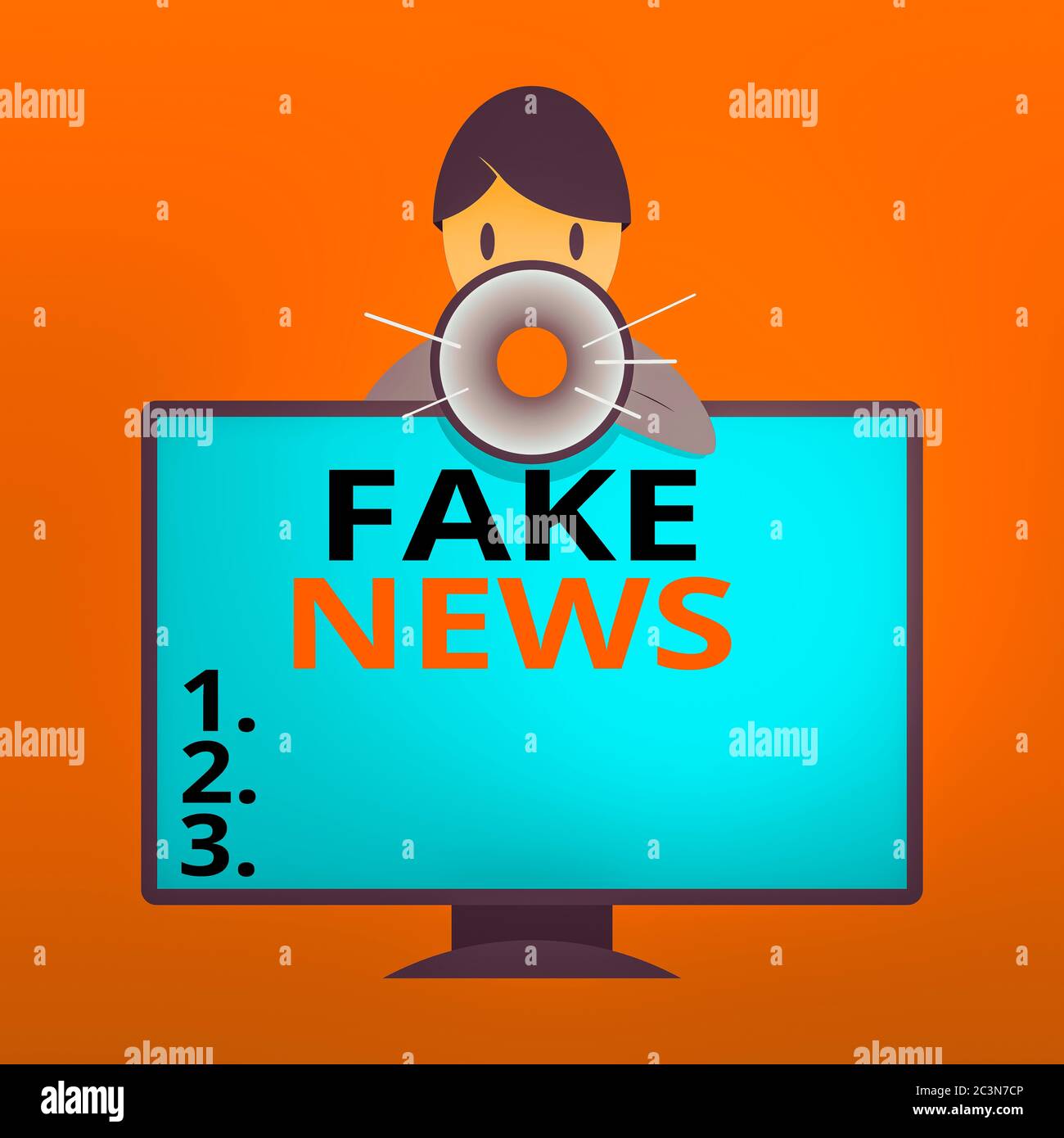 False monitor hi-res stock photography and images - Alamy