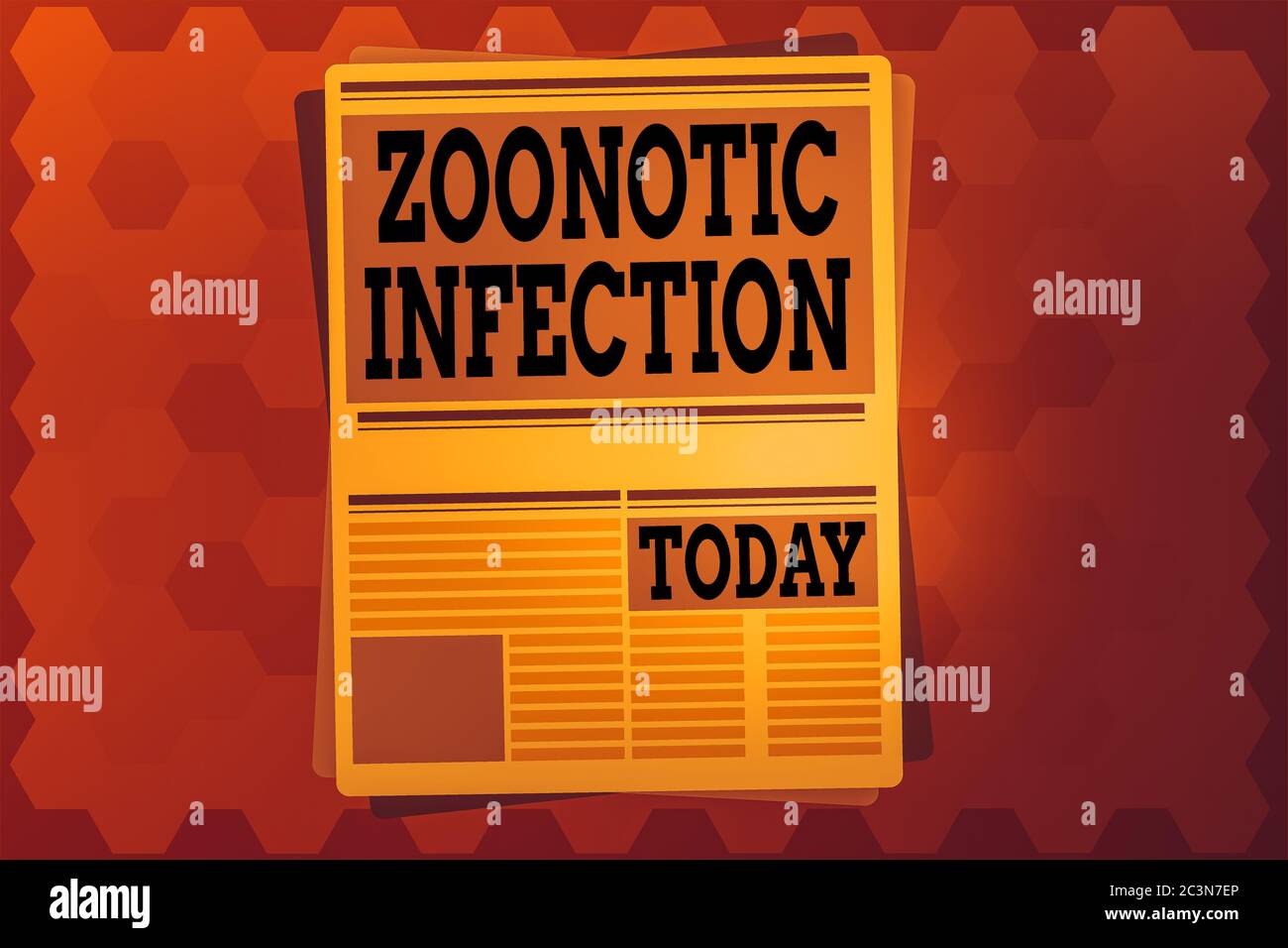 Text sign showing Zoonotic Infection. Business photo text communicable ...