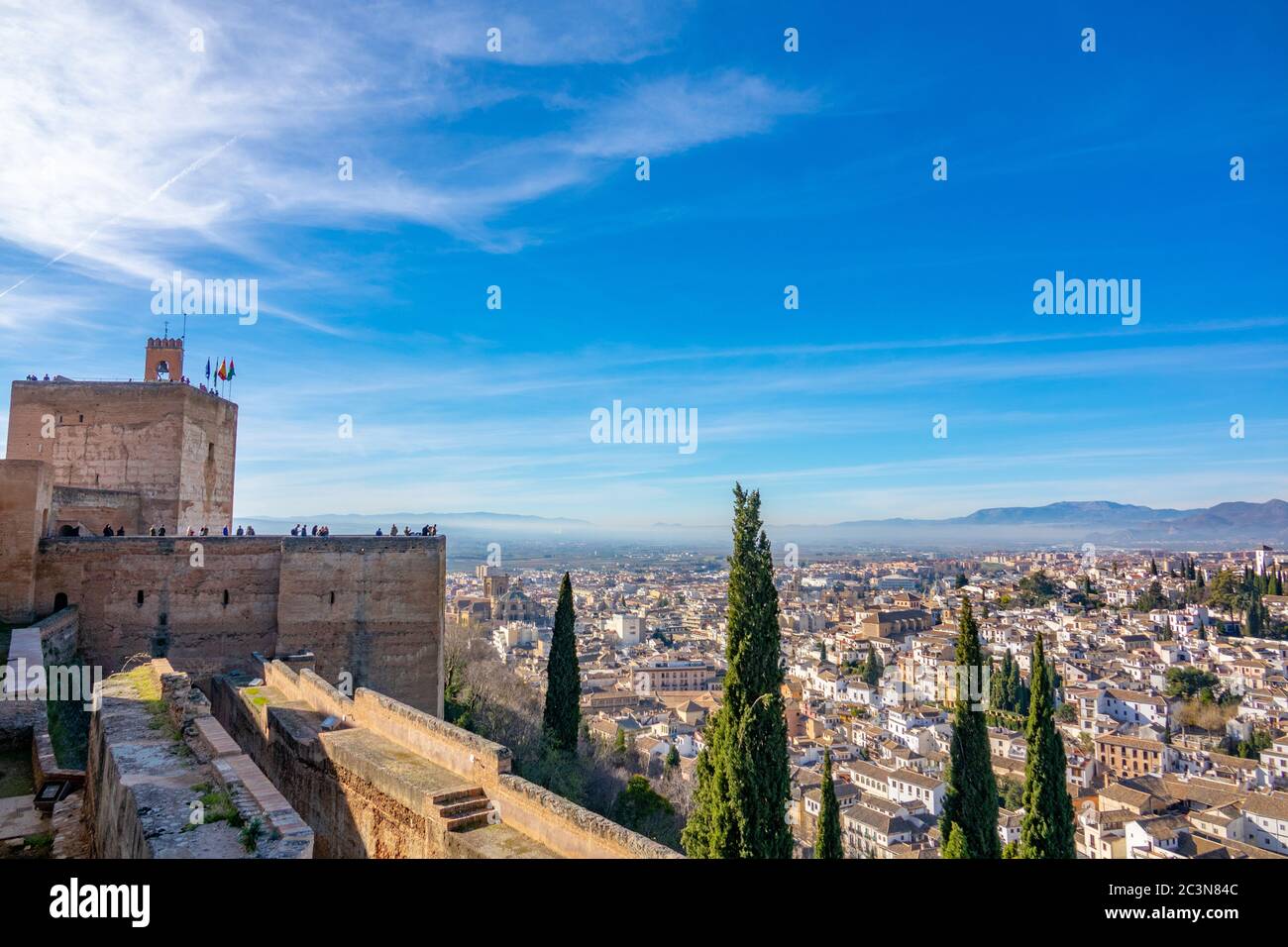 The Alhambra Palace And Fort High Resolution Stock Photography and ...