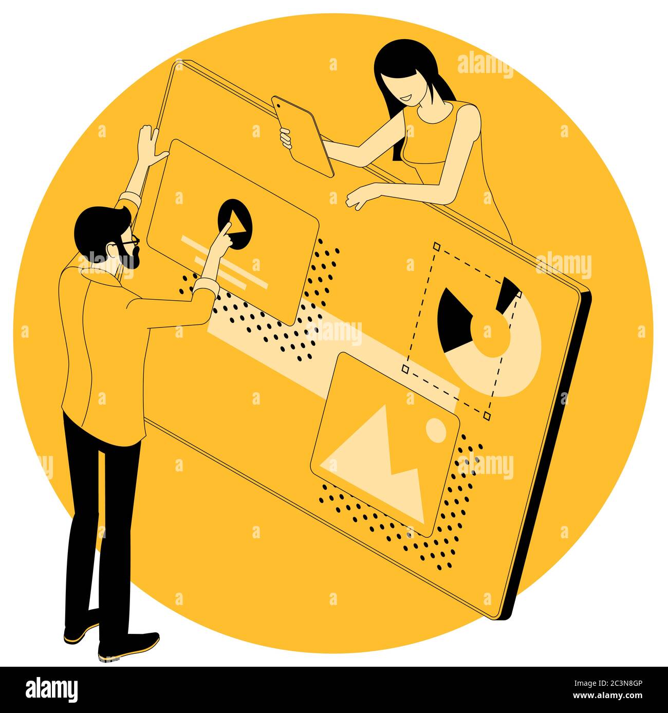 Web development tools Stock Vector Images - Alamy