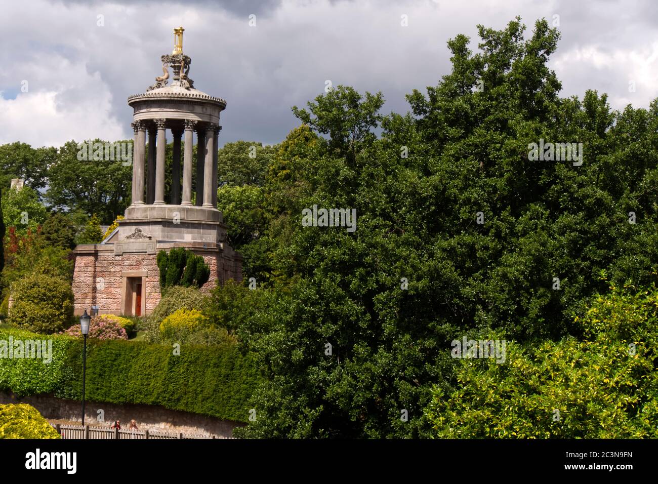 The Robert Burns Monument, River Doon ,Alloway, South Ayrshire,Scotland ...