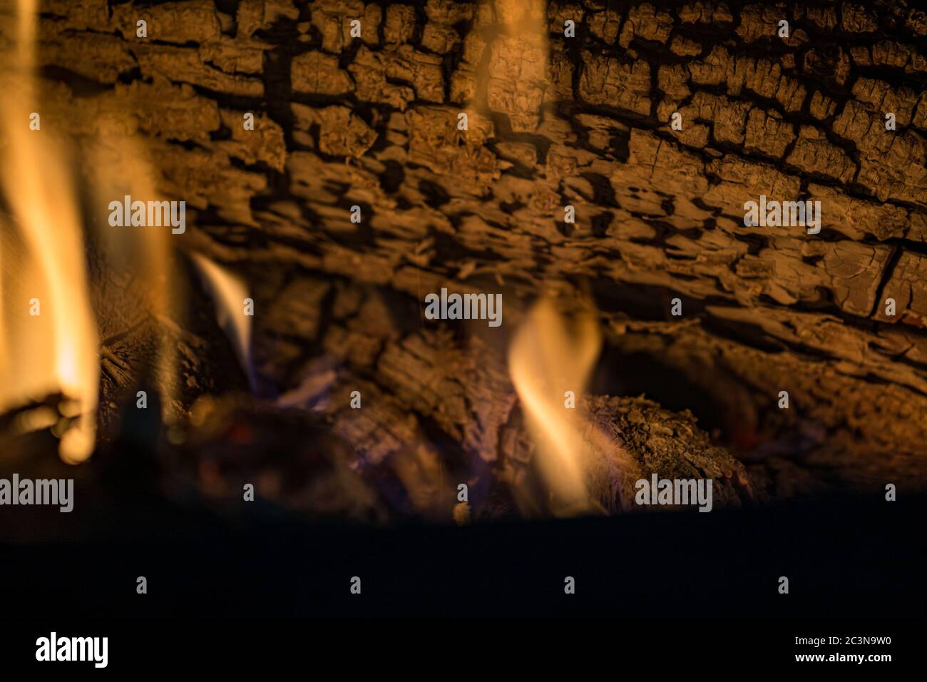 Flame sparkles explosion. Red gradient color mix background. Vibrant ...