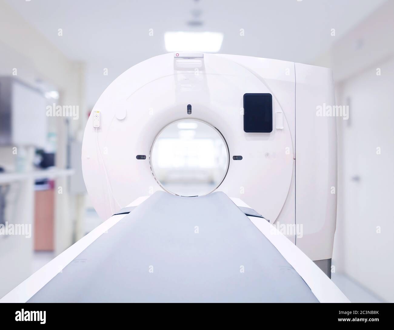 Front view of multi detector CT Scanner ( Computed Tomography ...