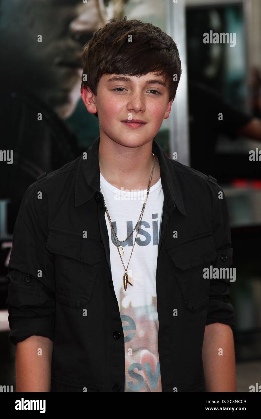 NEW YORK, NY - JULY 11, 2011: Greyson Chance attends the New York ...