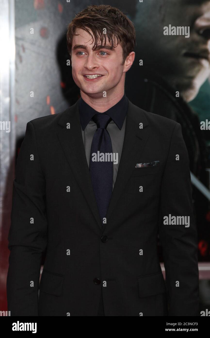 NEW YORK, NY - JULY 11, 2011: Actor Daniel Radcliffe attends the New ...