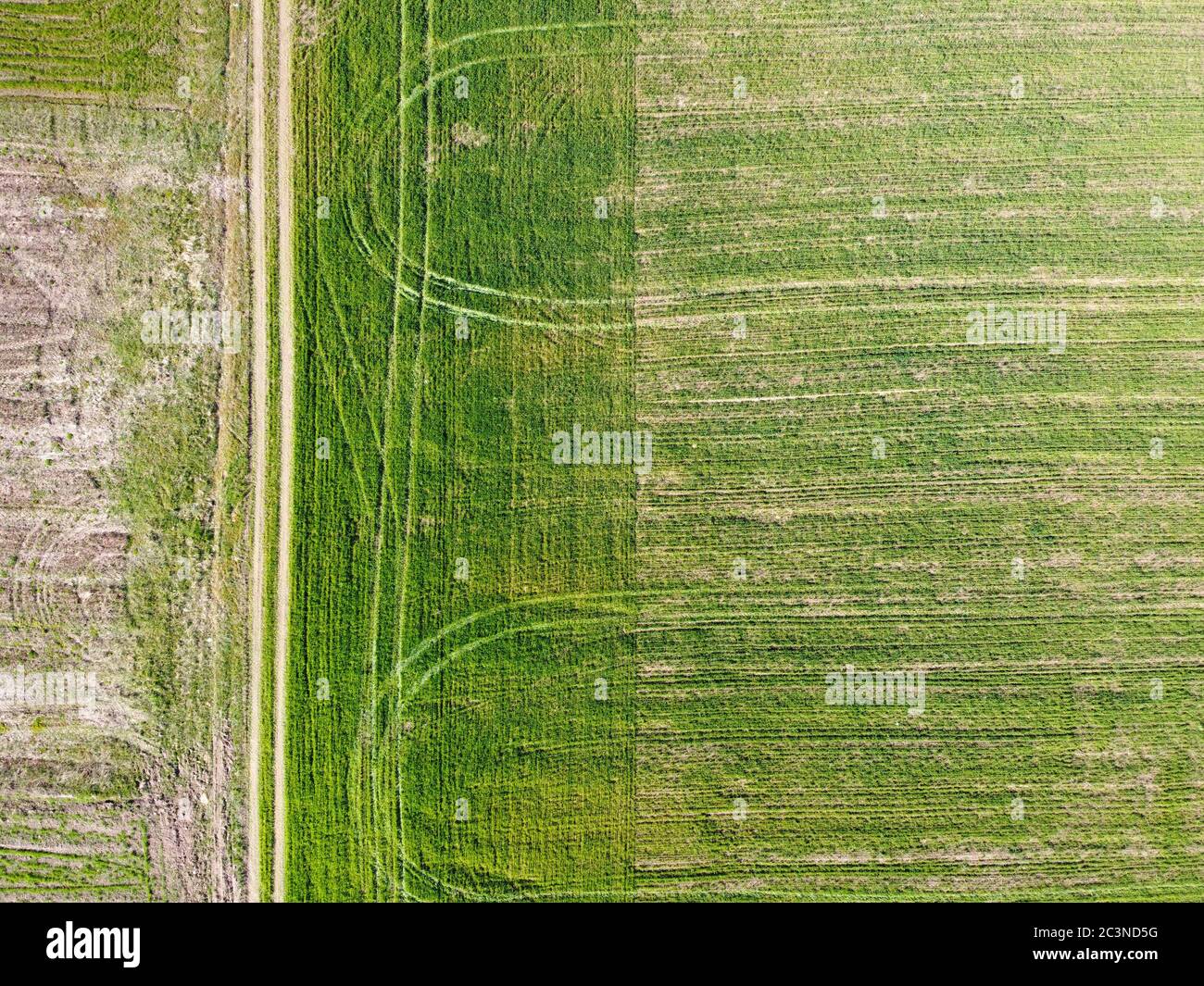 Top view farming hi-res stock photography and images - Alamy