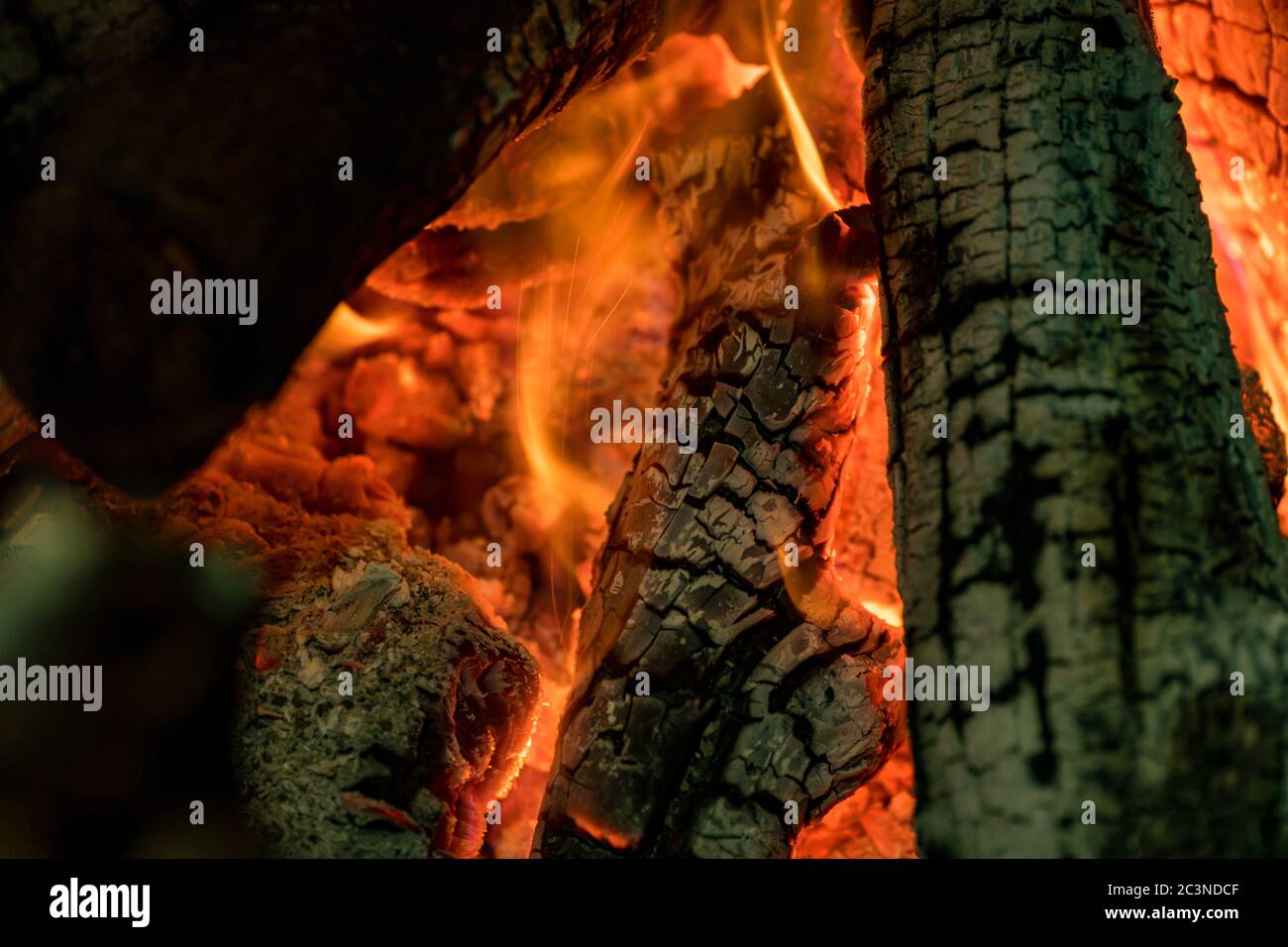 Flame sparkles explosion. Red gradient color mix background. Vibrant ...