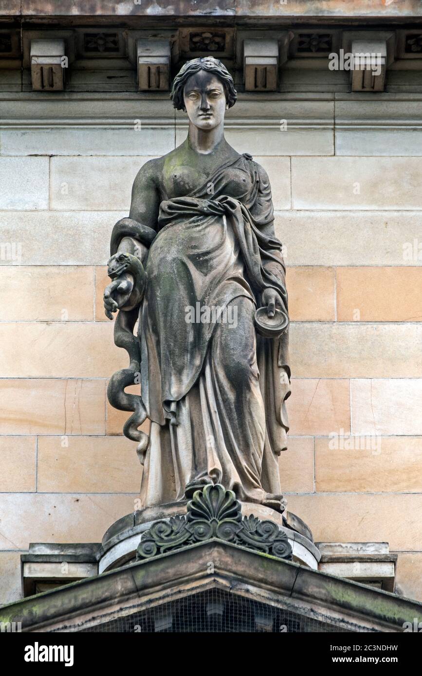 Hygeia the greek goddess of health hi-res stock photography and images ...