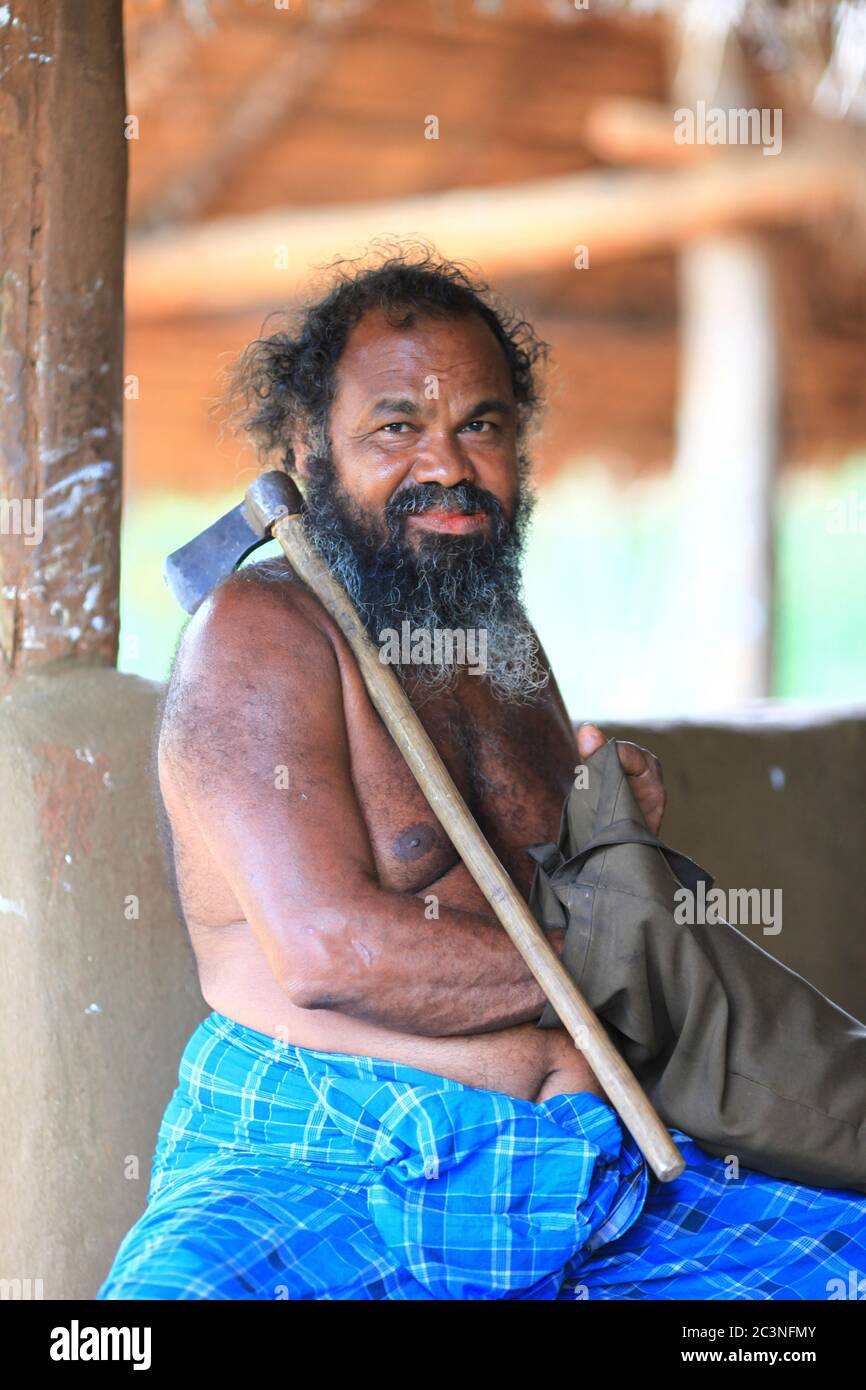 "People of the forest" - ethnic tribe Vedda in Sri Lanka. Aborigines ...