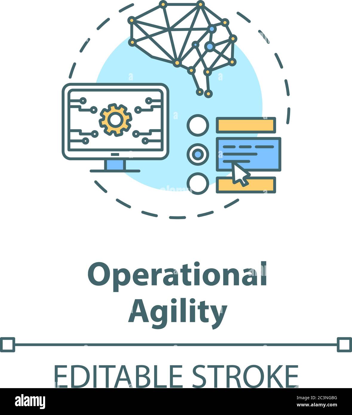 Operational agility concept icon Stock Vector Image & Art - Alamy