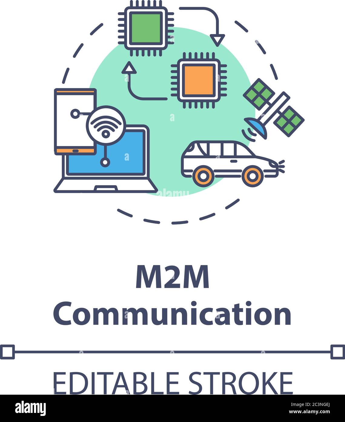 Machine to machine m2m communication Cut Out Stock Images & Pictures ... Machine to machine m2m communication Cut Out Stock Images & Pictures ...