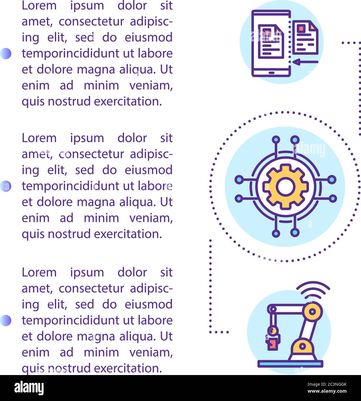 Technology integration concept icon with text Stock Vector Image & Art ...