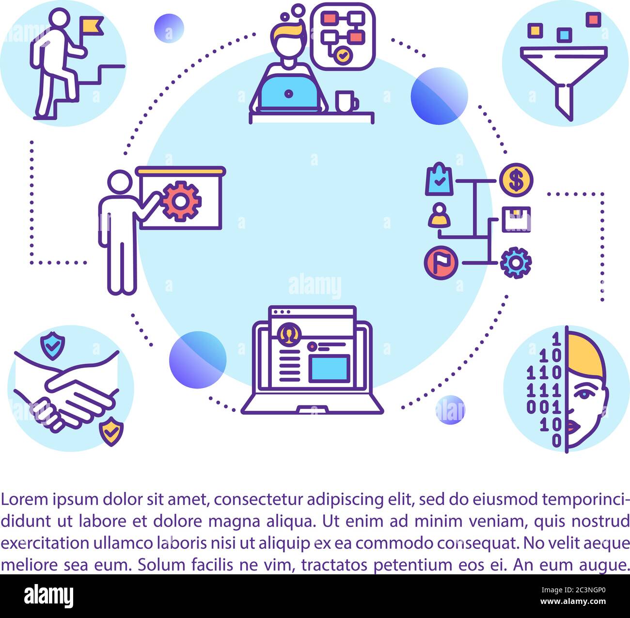 Operational agility concept icon with text Stock Vector Image & Art - Alamy