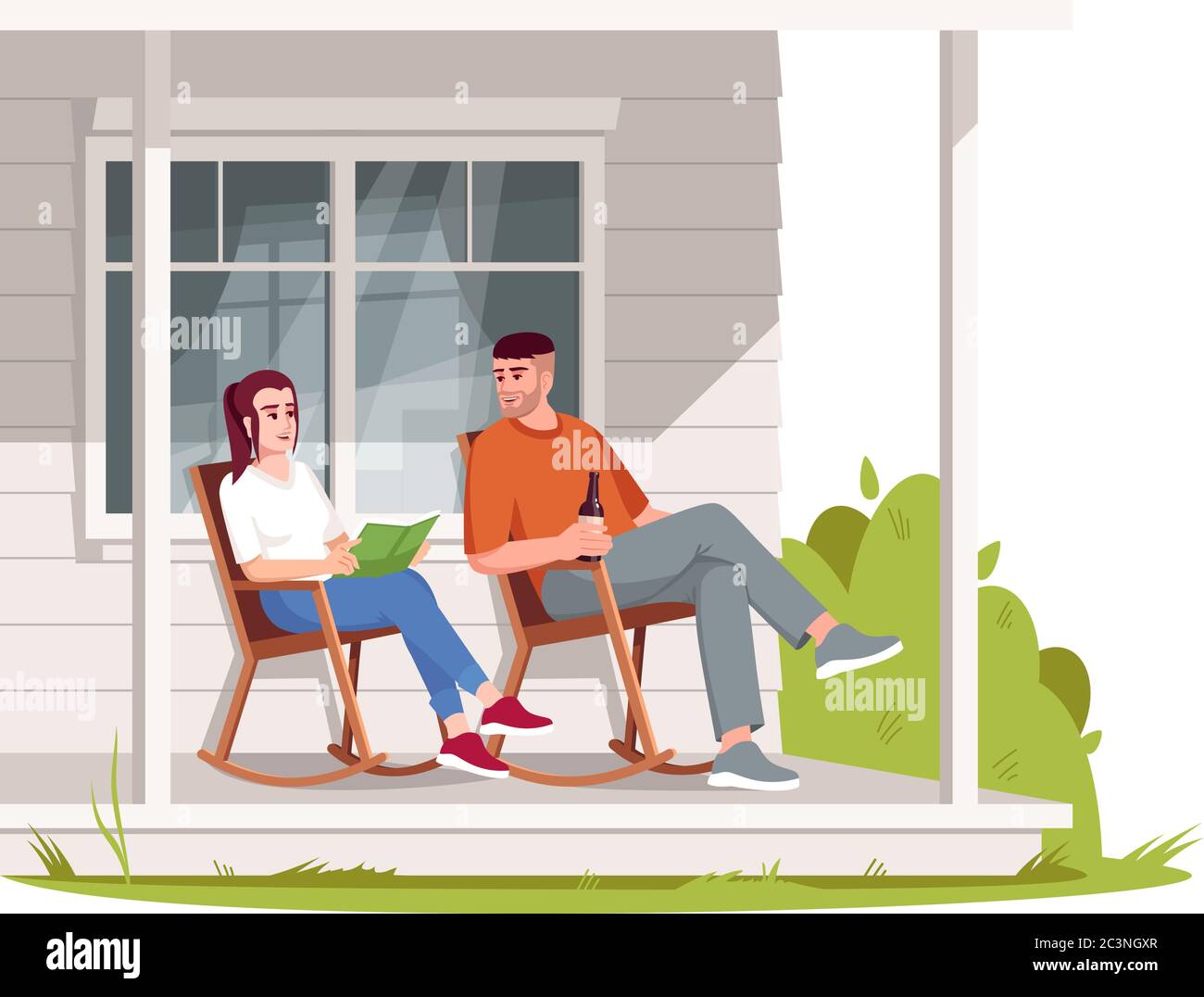 30's adult couple Stock Vector Images - Alamy