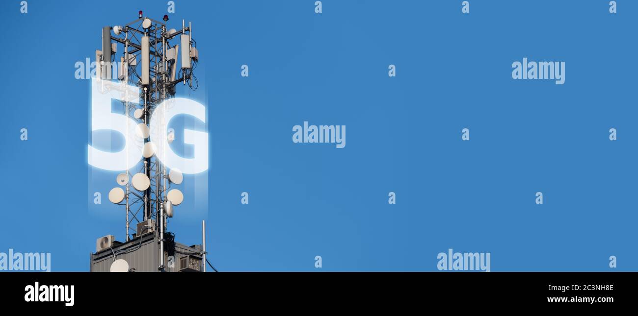 5g antenna hi-res stock photography and images - Alamy