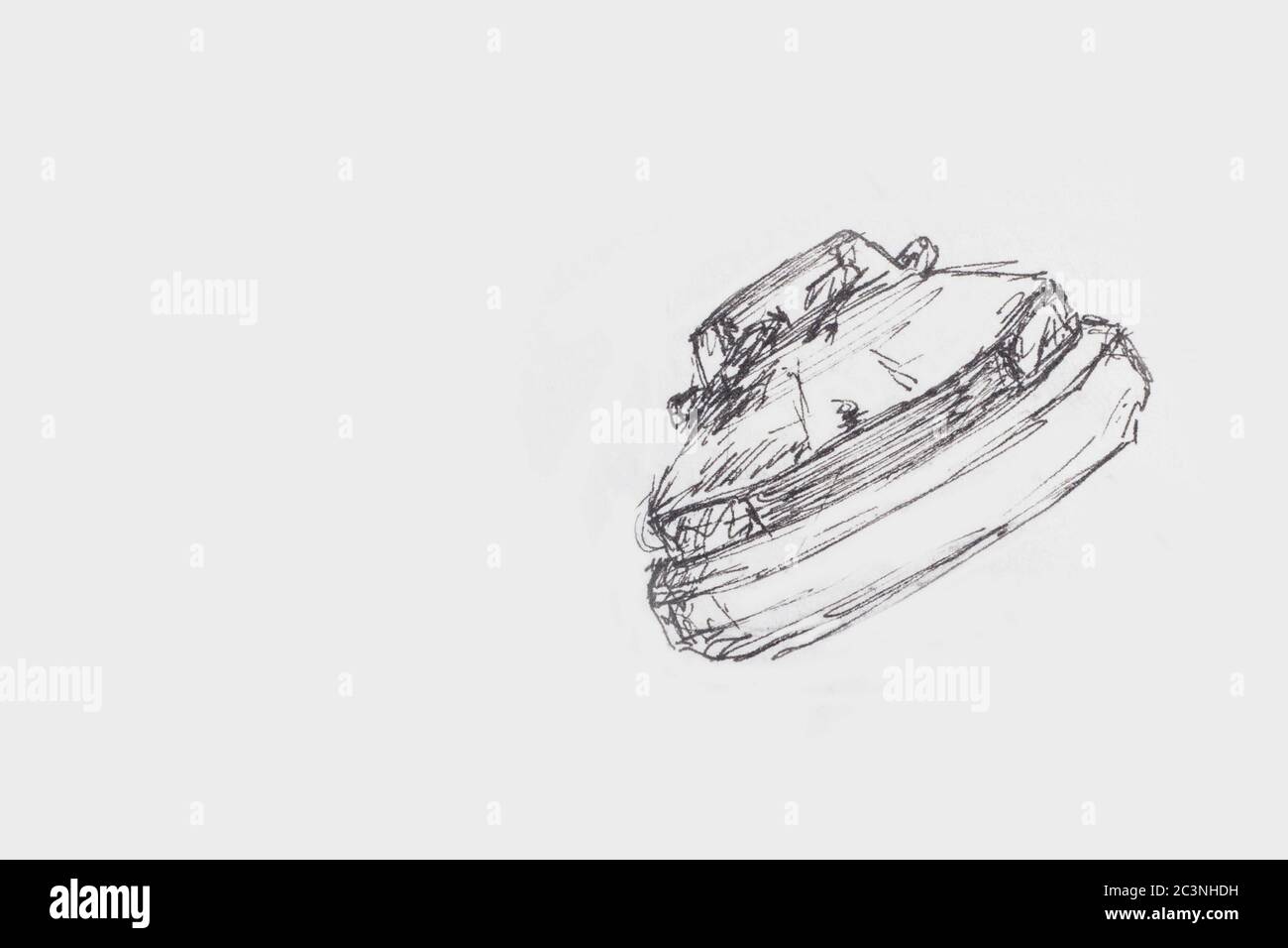 Cars line drawing hi-res stock photography and images - Alamy