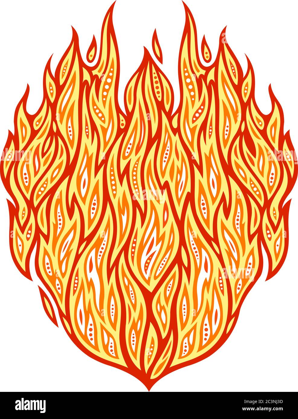 Ignite Your Imagination: Cool Fire Drawing Patterns
