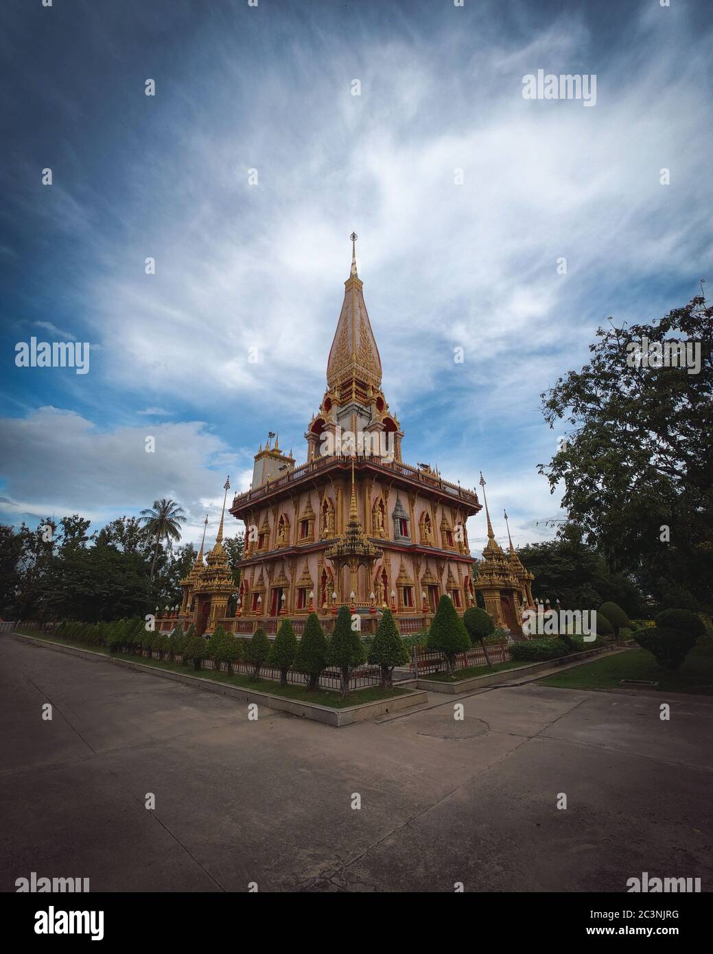 Wat Chalong Temple In Chalong Subdistrict, Mueang Phuket District ...