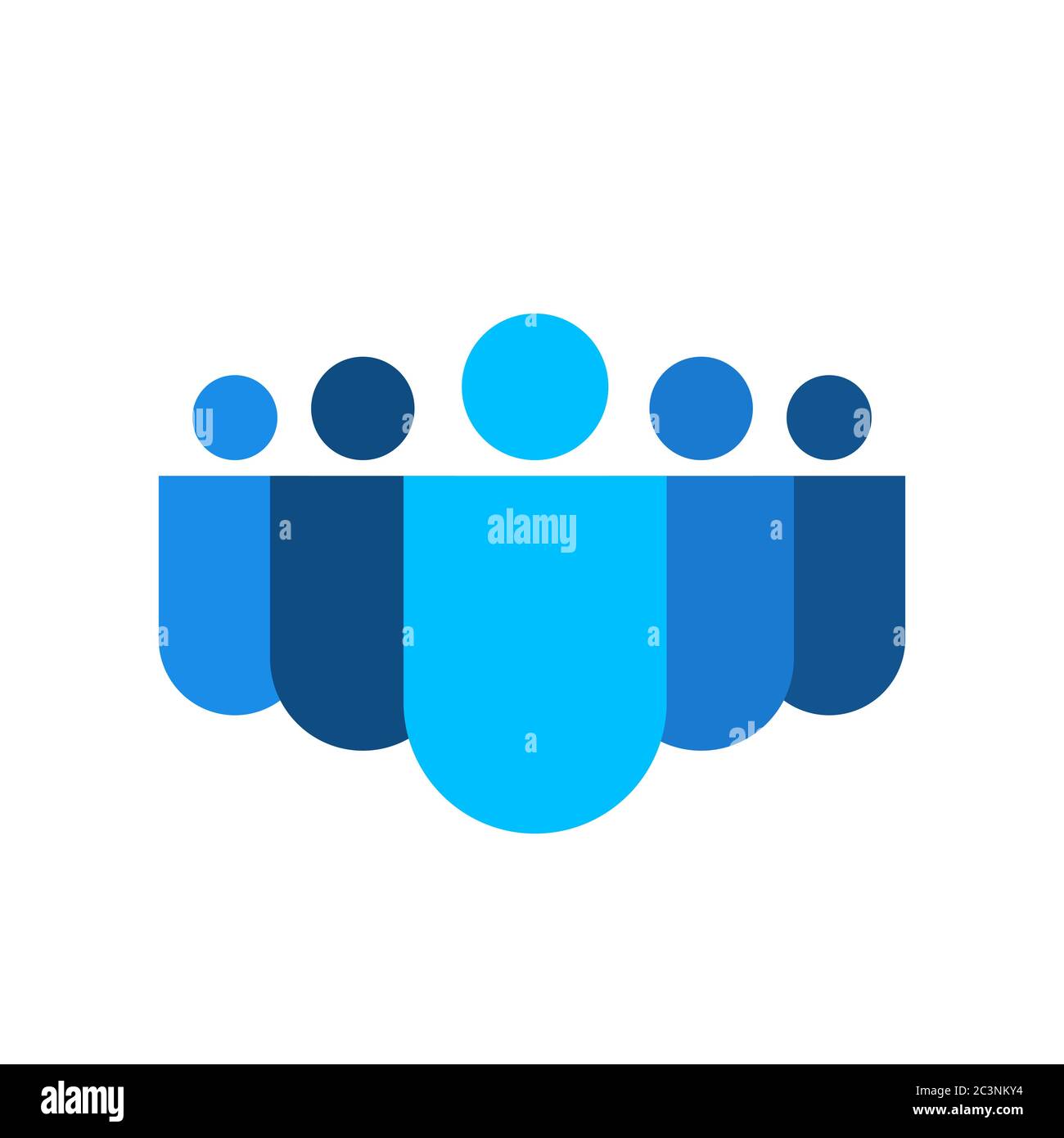 blue people group icon design vector Stock Vector Image & Art - Alamy