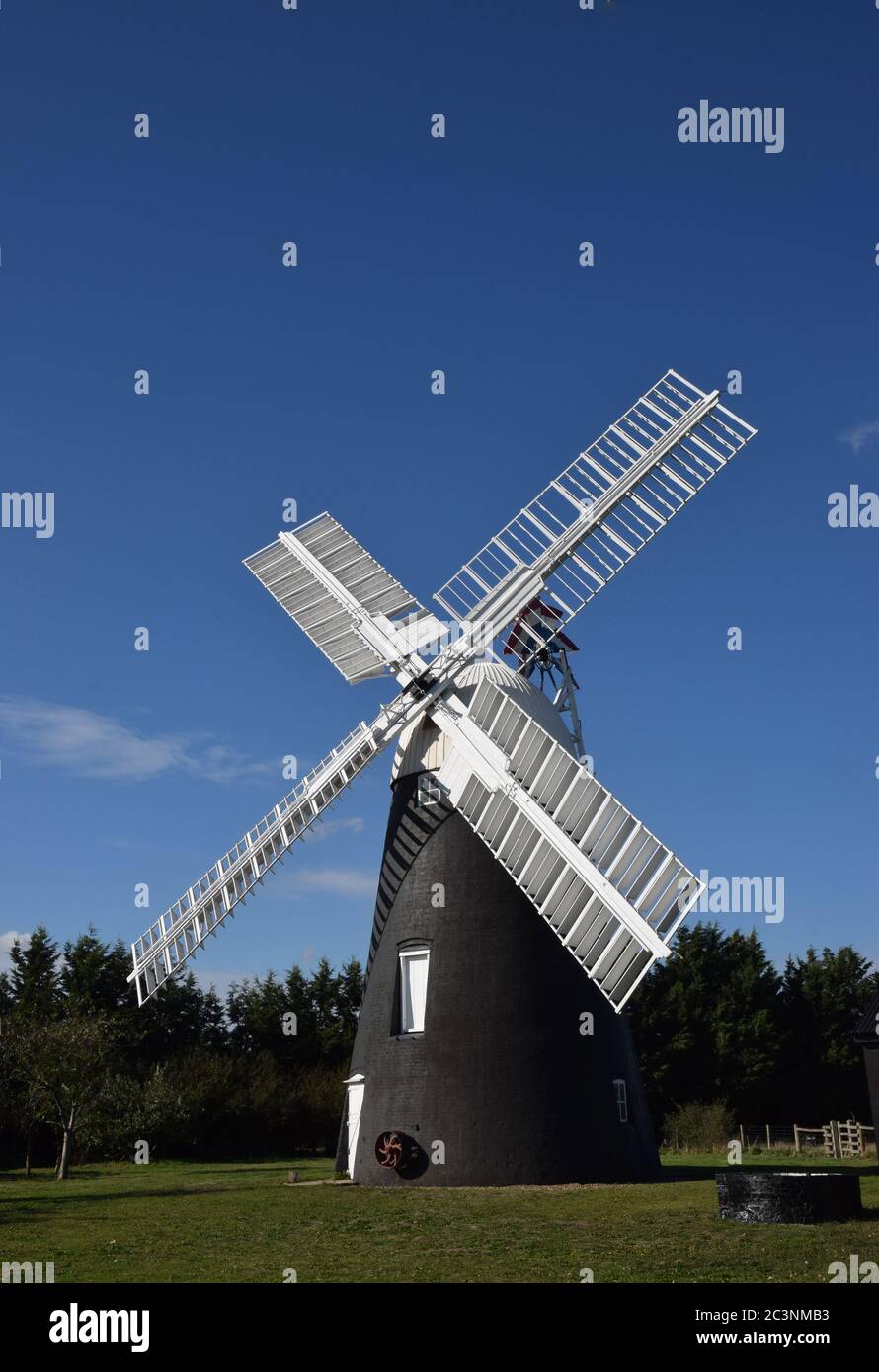 Thelnetham windmill, suffolk, england, uk Stock Photo - Alamy