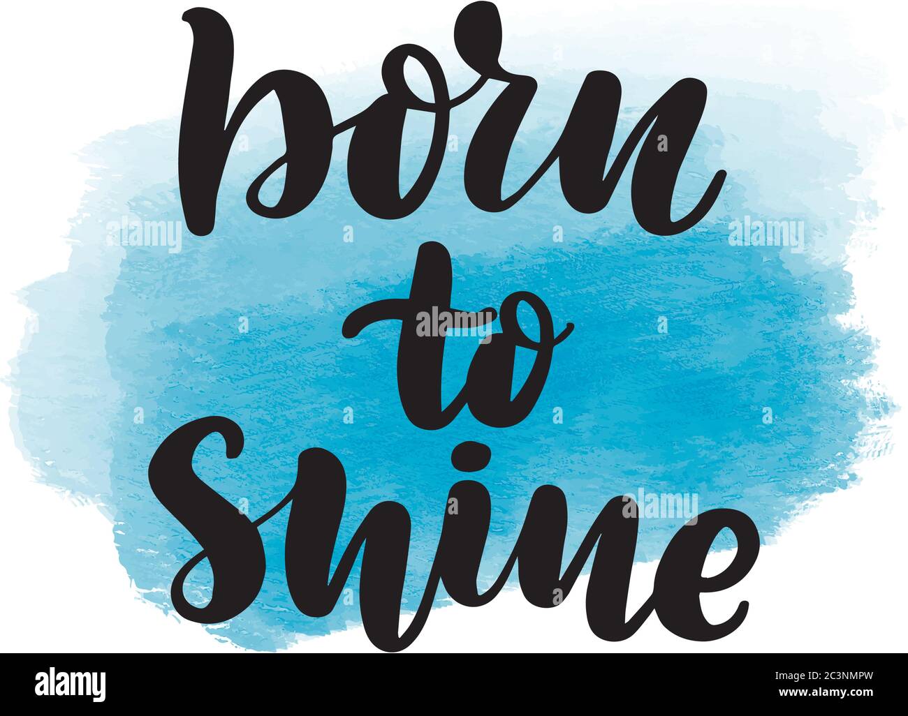 Shine slogan shirt Stock Vector Images - Alamy