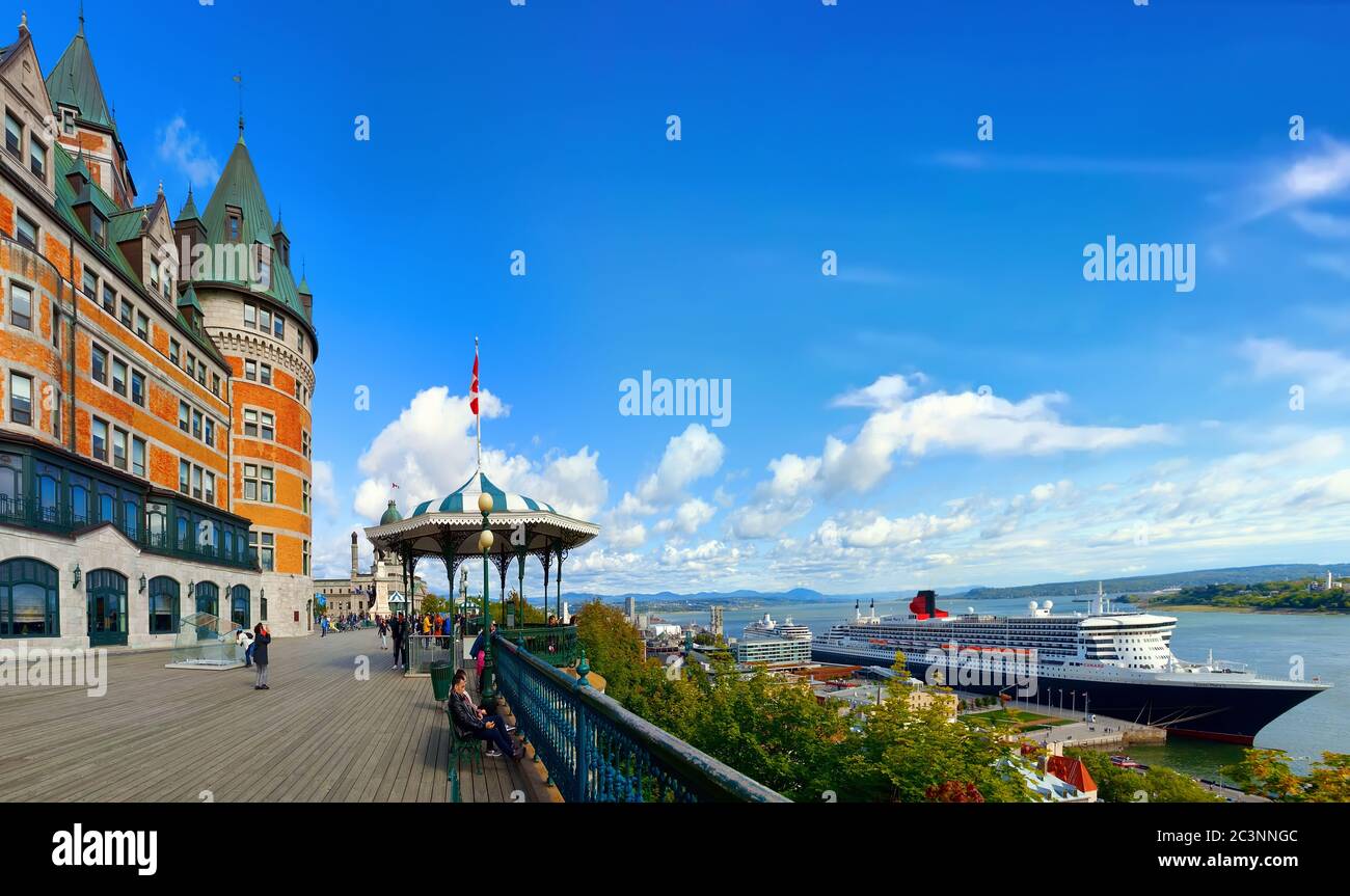 Quebec Port Cruise Ship High Resolution Stock Photography and Images ...