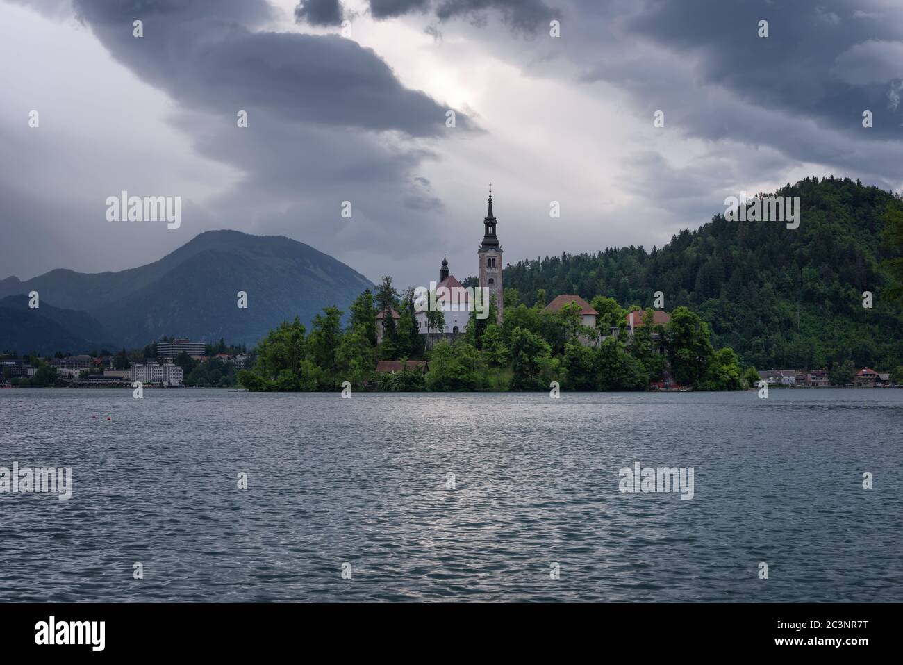Spring at lake bled hi-res stock photography and images - Alamy
