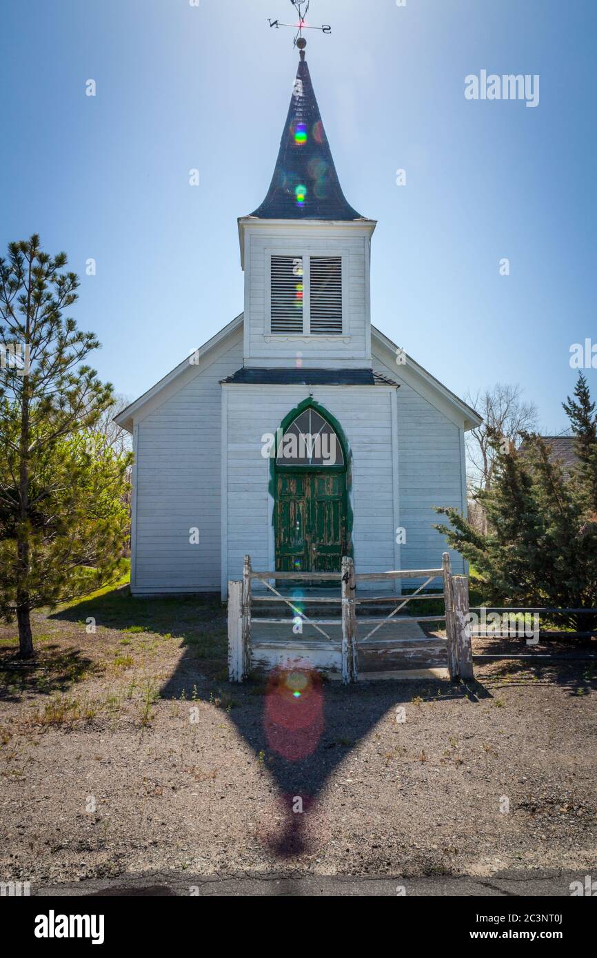 A Humble little church in Wadsworth Nevada on the Pyramid Lake Pauite ...