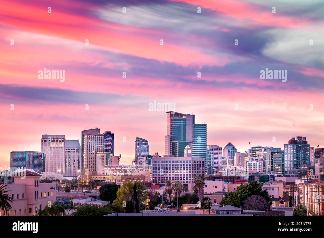 Downtown San Diego Stock Photo - Alamy